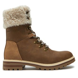 Kimberfeel Schn&uuml;rstiefeletten Kimberfeel Pixie Braun