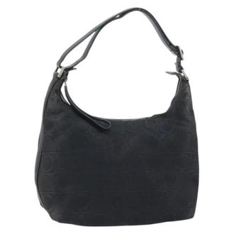 Ferragamo Pre-owned Nylon Schultertasche - - Pre-owned - Damen - Schwarzk - ONE SIZE