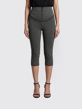 Jacquemus Legging cropped en jersey coupe skinny &agrave; taille haute