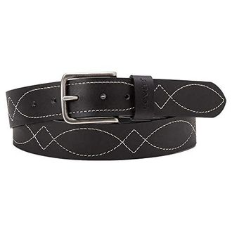 Levi's Homme STITCHED BELT, Regular Black, 100 EU