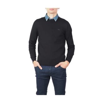 Lacoste Herren, Strickwaren, Schwarzk, LGröße