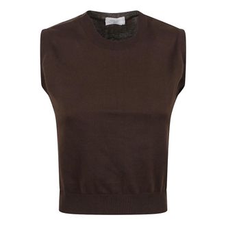 Charlott Damen, Strickwaren, Braun, MGröße