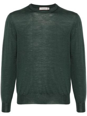 Canali pull en maille fine - Vert