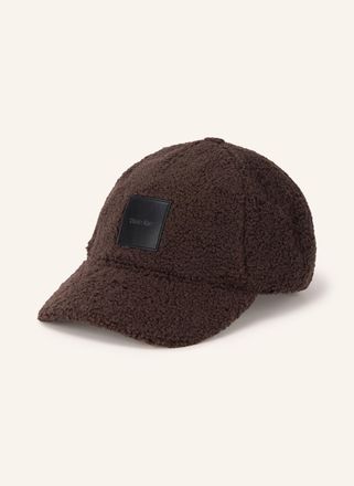 Calvin Klein Teddyfell-Cap braun