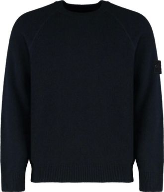 Stone Island Homme, Pulls, Bleu, Taille: XL Pull Ras du Cou