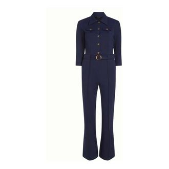 King Louie Femme, Combinaisons et Ensembles, Bleu, Taille: 42 FR Alexa Jumpsuit