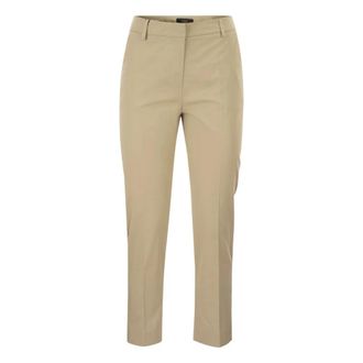 Max Mara Slim Fit Hosen - - Trousers - Damen - Beige - L