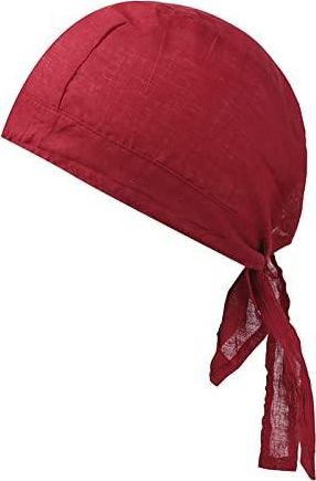 Generic Cocila Chapeaux Western Hommes De Perte Cheveux Chimioth&eacute;Rapie en Coton Imprim&eacute; Soild Pliable &agrave; La Main pour Femmes (A, One Size) Capuche Casque Ski B