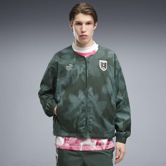 Puma Veste de surv&ecirc;tement KING PUMA x AUTRICHE x SALEHE BEMBURY Homme, V&ecirc;tements, Vert, XL