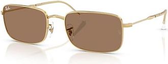 Ray-Ban Rb3746 Sonnenbrillen Arista Gold Fassung Braun Glas 59-20