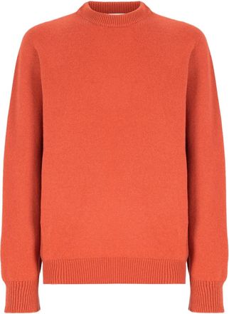 Laneus pull à col rond - Orange