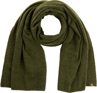 Camel Active Damen Strickschal aus Wollmix Oliv, womenswear-OS