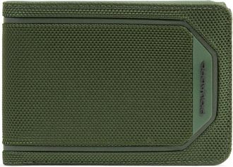 Piquadro Homme, Accessoires, Vert, Taille: ONE Size Portefeuille avec fen&ecirc;tre didentification relevable