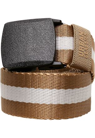 Urban Classics Centre Stripe Belt beige L/XL