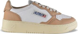 Autry Femme, Chaussures, Blanc, Taille: 37 EU Medalist Low Baskets