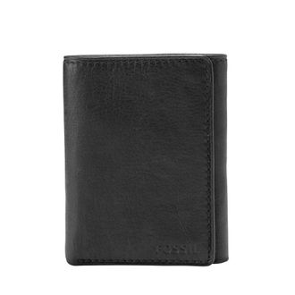 Fossil Mens Ingram Tri-Fold Wallet, Braun