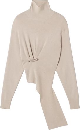 Lanvin Pull Col Rond - Cr&egrave;me
