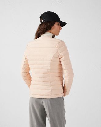 Jott Doudoune stretch l&eacute;g&egrave;re P&ecirc;che clair Ingrid - Taille XS