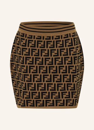 Fendi Strickrock braun