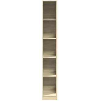 vidaXL Vidaxl - Kleiderschrank Sonoma-Eiche 30x50x200 cm Holzwerkstoff
