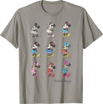 Disney Mickey und seine Freunde Minnie Mouse im Laufe der Jahre T-Shirt