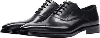 Generic Chaussures habill&eacute;es Oxford for Hommes, &agrave; Lacets, Bout carr&eacute;, Richelieu, Cuir de Vache gaufr&eacute;, antid&eacute;rapantes, Basses, Semelle en Caoutchouc, antid&eacute;ra