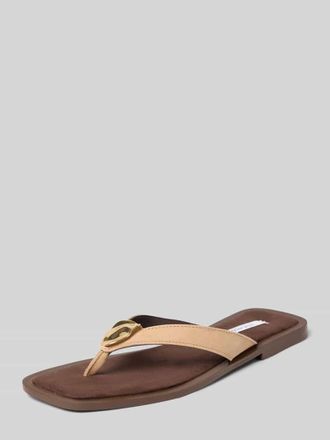 Steve Madden Zehentrenner aus Leder mit Blockabsatz Modell MEIRA