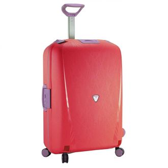Roncato Leichter mittelfester Trolley mit 4 Rollen mit TSA-Verschluss, Ma&szlig;e: 68 x 48 x 27 cm, Gewicht: 3,8 kg, Magenta, Media, Hartschalenkoffer mit 4 R&auml;dern