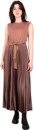 Max Mara Femme, Robes, Brun, Taille: 36 FR Samuele Jersey Kleid