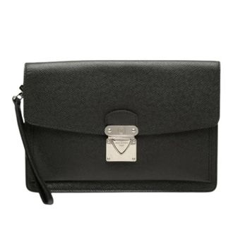 Louis Vuitton Pre-owned Belaia Clutch - Femme - Pre-owned - Noir - Taille: ONE Size
