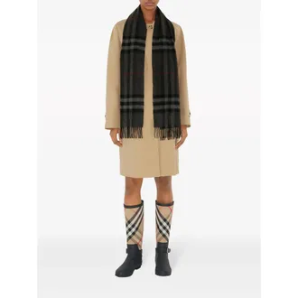 Burberry Giant Scarf - Gray