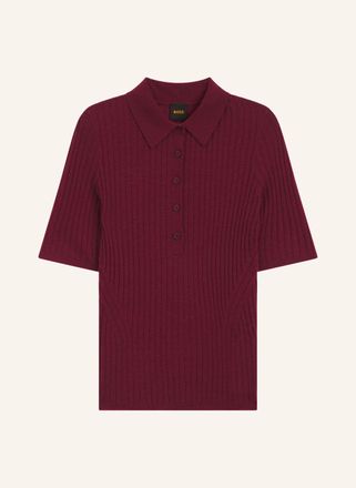 HUGO BOSS Sweater C_Fugano_1 Regular Fit rot