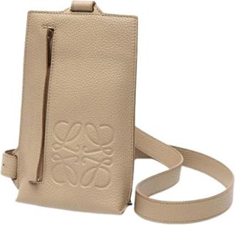 Loewe unisex, Pre-owned, Beige, Taille: ONE Size Sac bandouli&egrave;re Pre-owned