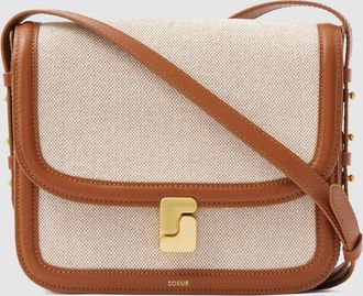 SOEUR Sac Bellissima Maxi &Eacute;cru Naturel