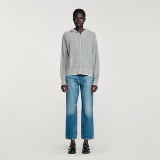 Sandro Cardigan à capuche