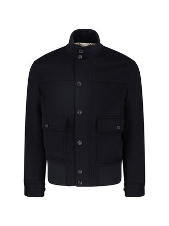 Lardini Jacke Aus Schurwolle Und Kaschmir