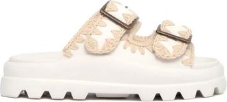 Mou Femme, Chaussures, Blanc, Taille: 39 EU Sandale Slide