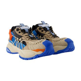 Versace Mens Coconut Sneaker Multicolor Calfskin