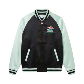 Casablanca Bomberjacke mit gesticktem Logo - - Jackets - Herren - Mehrfarbig - M