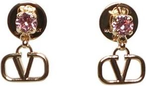 Valentino Garavani Femme, Accessoires, Brun, Taille: ONE Size Pendant Earrings