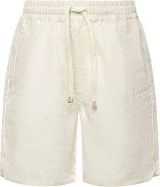 Eleventy Homme, Shorts, Beige, Taille: W38 Short &Eacute;lastique &agrave; Cordon de Serrage