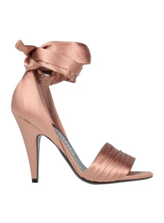 Tom Ford Pink Silk Blush Heels Size 37