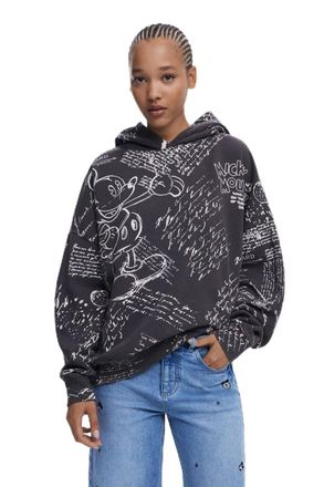 Desigual Sweat_Letters Mickey, 2000 Black, S
