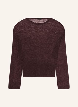 someday Someday Pullover Tivora Mit Mohair rot