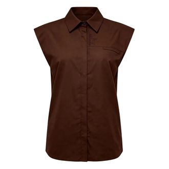 Marc Ellis Damen, Blusen & Hemden, Braun, SGr&ouml;&szlig;e