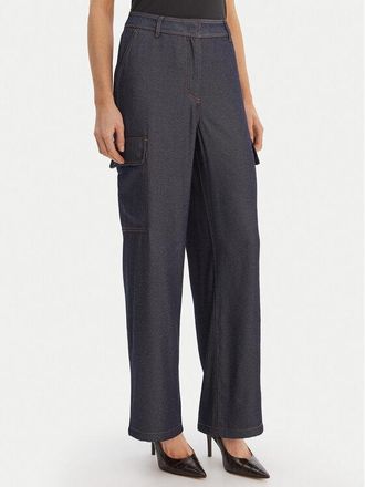 Guess Stoffhose W6RB65 WL842 Dunkelblau Regular Fit