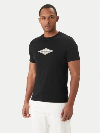 Guess T-Shirt M6GIB4 K8HM0 Schwarz Slim Fit