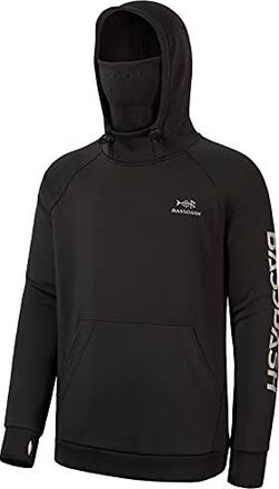 Bassdash Pull à Capuche en Polaire pour Homme avec Snood Sweat-Shirt de Chasse et de pêche imperméable FS18M