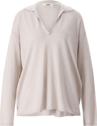 Sminfinity Longsleeve aus Seide & Leinen