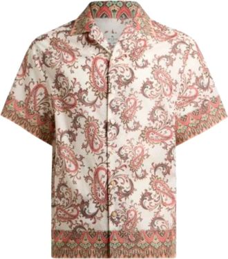 Etro Homme, Chemises, Multicolore, Taille: M Chemise &agrave; Manches Courtes